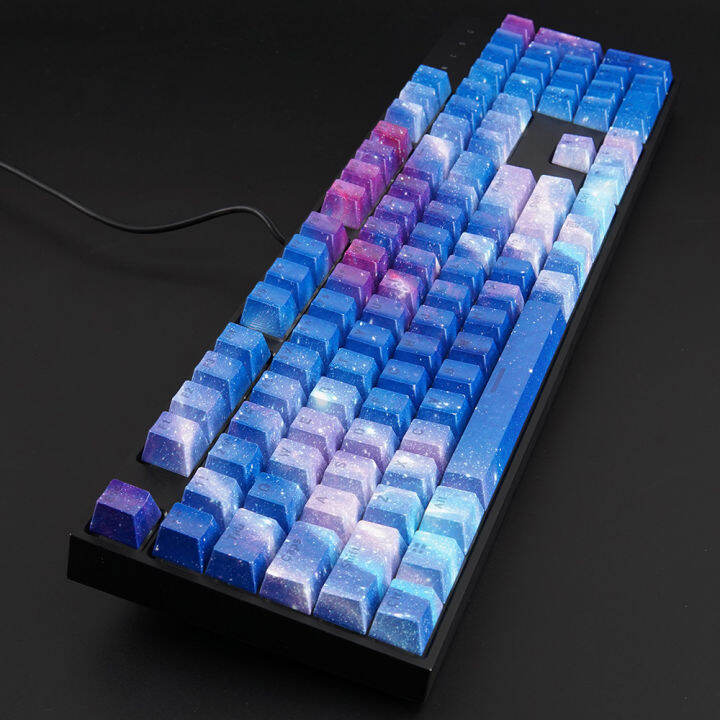 Starry Sky Version Nebula Version Personalized Mechanical Keyboard ...
