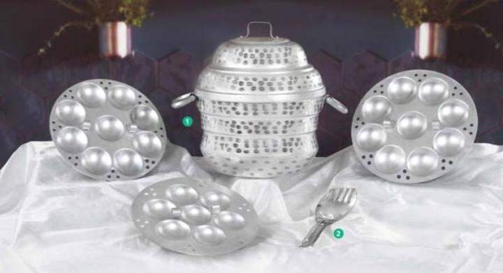 ALUMINIUM IDLY PANAI (25kuli) ANNA KARANDI | Lazada