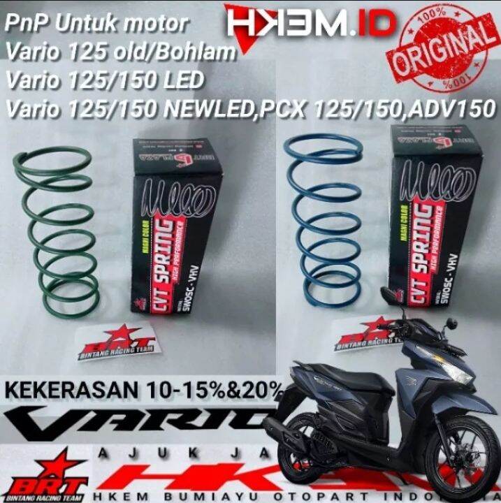PERCVT BINTANG RACING TEAM VARIO 125/150 SUPER SPRING CVT ORIGINAL ...