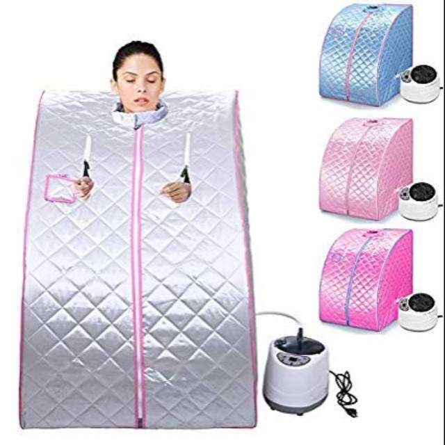 portable steam sauna/alat portable sauna/kotak uap sauna | Lazada Indonesia