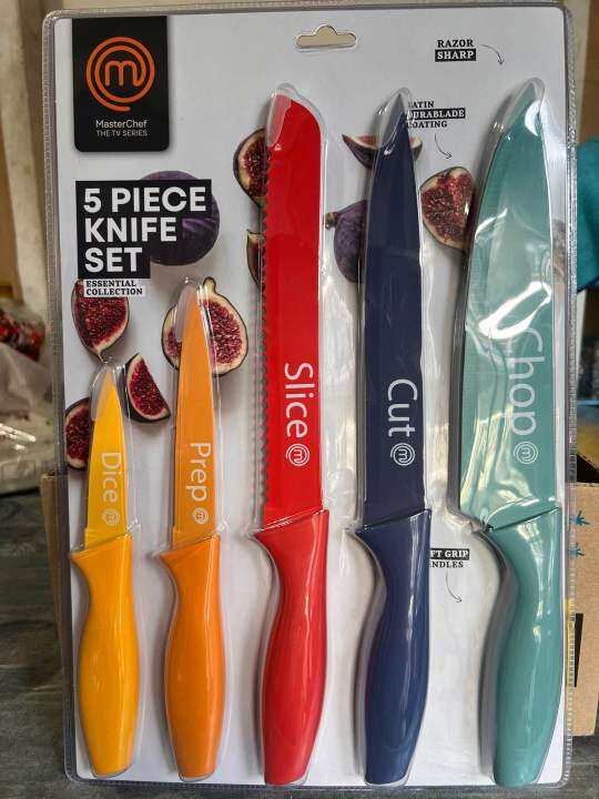 MasterChef 5 Piece Colored Knife Set | Lazada PH