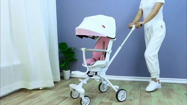 Topborn Baby Stroller on Sale Baby Carriage Can Sit and Lie Down Two ...