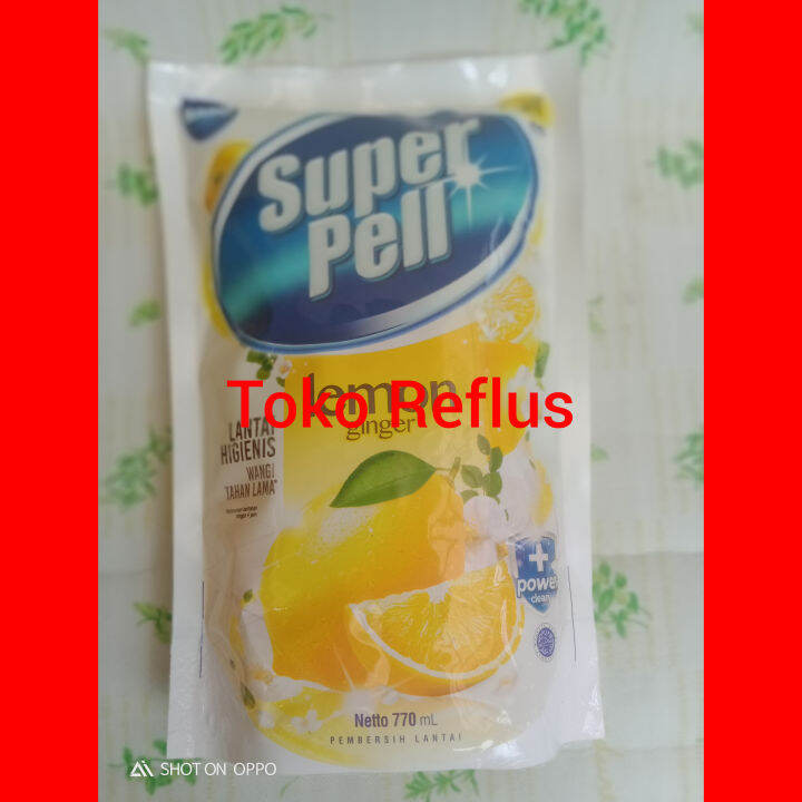 SUPER PELL LANTAI LEMON GINGER | Lazada Indonesia