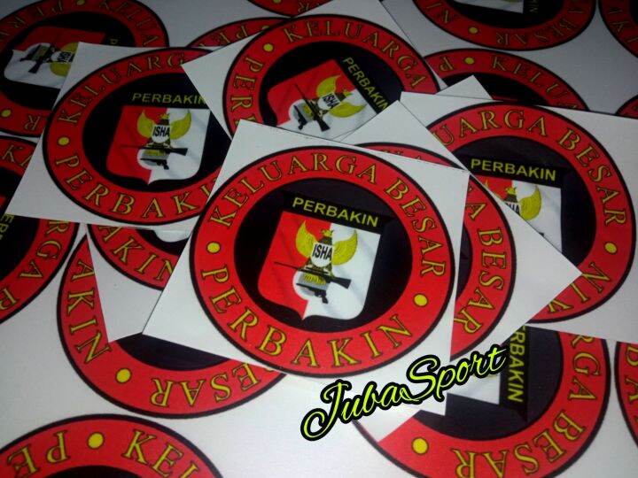 Stiker Perbakin isi 10pcs/Stiker logo perbakin bulat | Lazada Indonesia