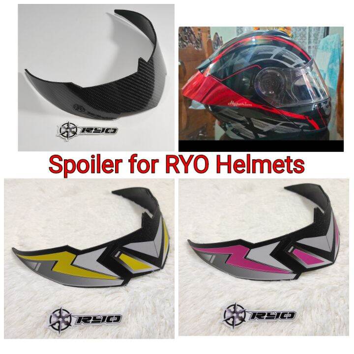 Spoiler for RYO Helmets (Universal) | Lazada PH