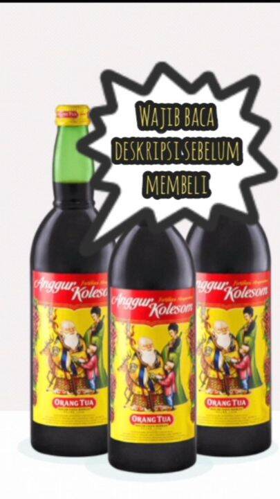 JAMU TRADISIONAL CAP ORANG TUA 275ml ORIGINAL DAN MURAH KOLESOM ...