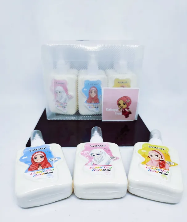 Tipe-X cair karakter hijab lucu isi 12pcs | Lazada Indonesia