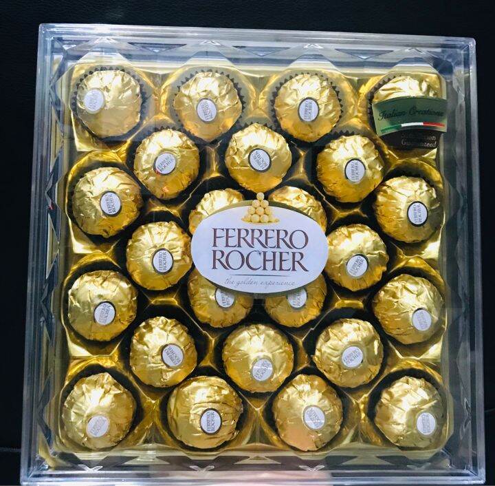 24pcs Ferrero Rocher Milk Chocolate with Hazelnut 300g | Lazada PH