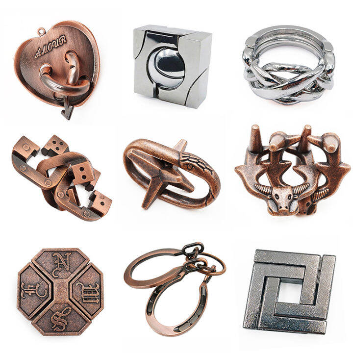 Luban LOCK ของเล่นเพื่อการศึกษาสำหรับเด็กที่มีการหลบหนีจากปากงูปริศนา ...