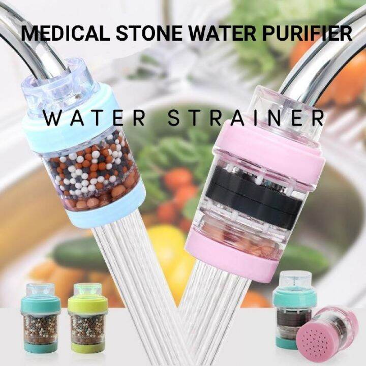 Medical Stone Kitchen Water Strainer Water Purifier Filter Head ...