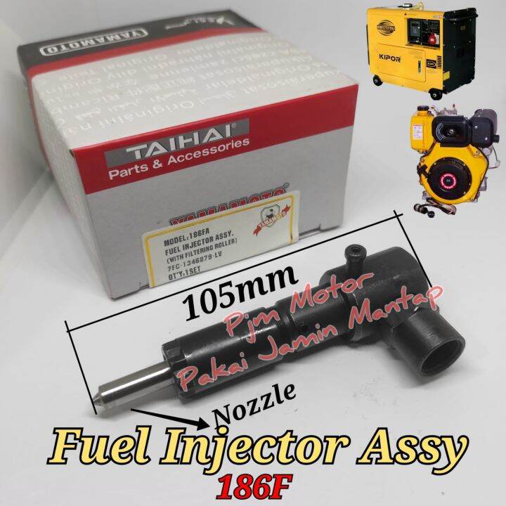 186 FIV Injektor pompa nozzle spuyer komplit Nojel assy Mesin genset ...