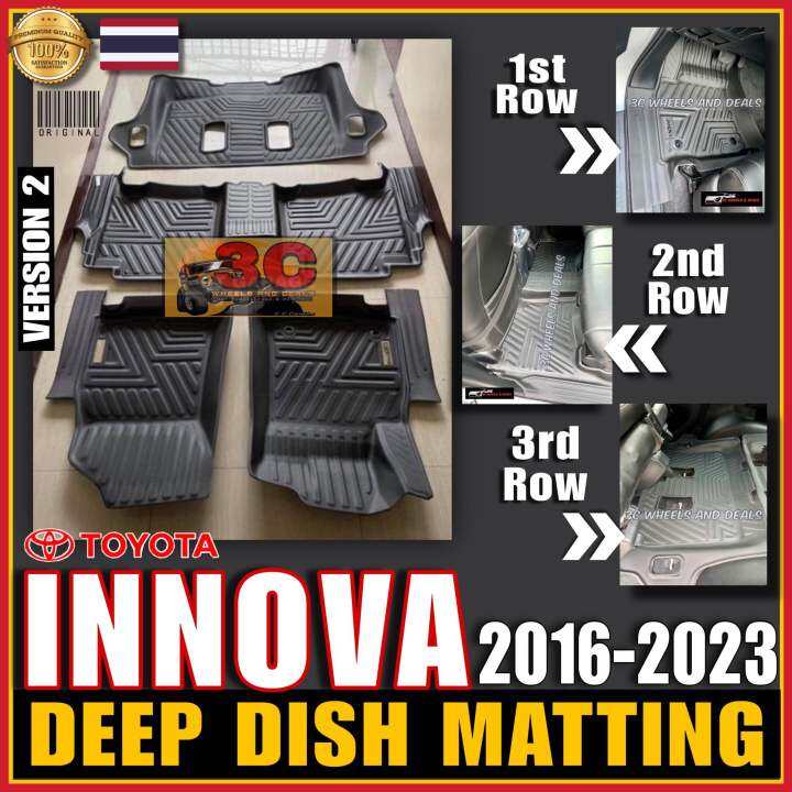 TOYOTA INNOVA 2016-2023 PREMIUM DEEP DISH MATTING | Lazada PH