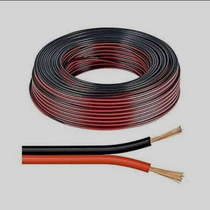 Original Omega Pure Copper Speaker Wire ( red/black) per meter : #18 ...