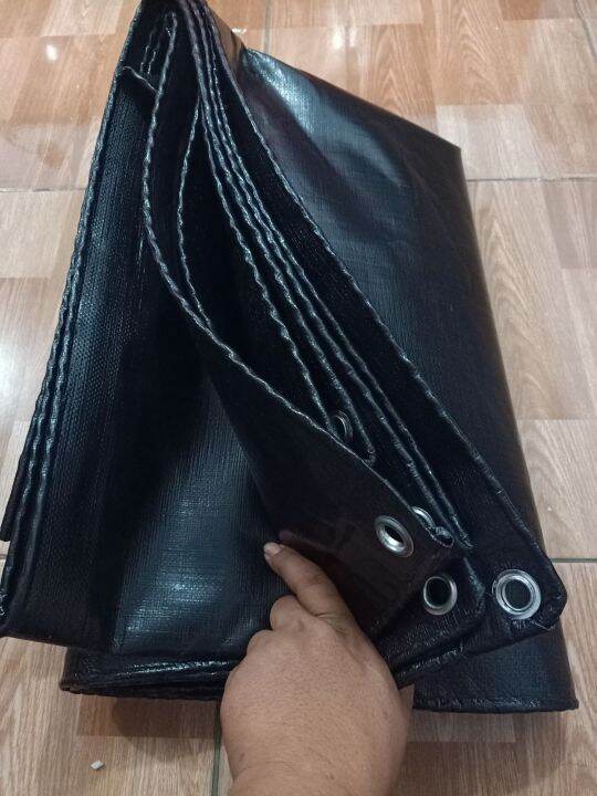 TERPAL A12 HITAM,ukuran 4x4m bahan kuat dan tebal. | Lazada Indonesia
