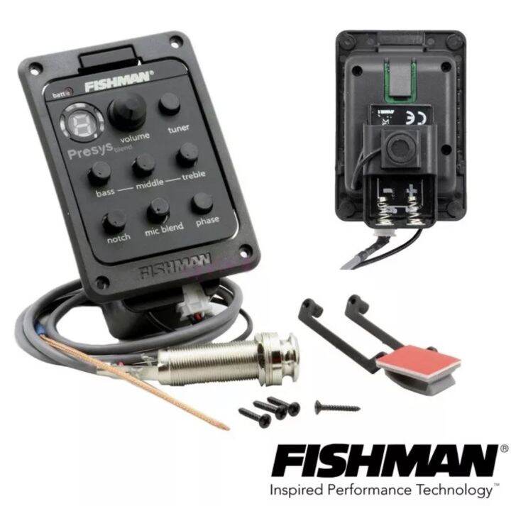 Fishman® Presys Blend ปิ๊กอัพกีตาร์โปร่ง รุ่น 301(Presys Blend Onboard ...