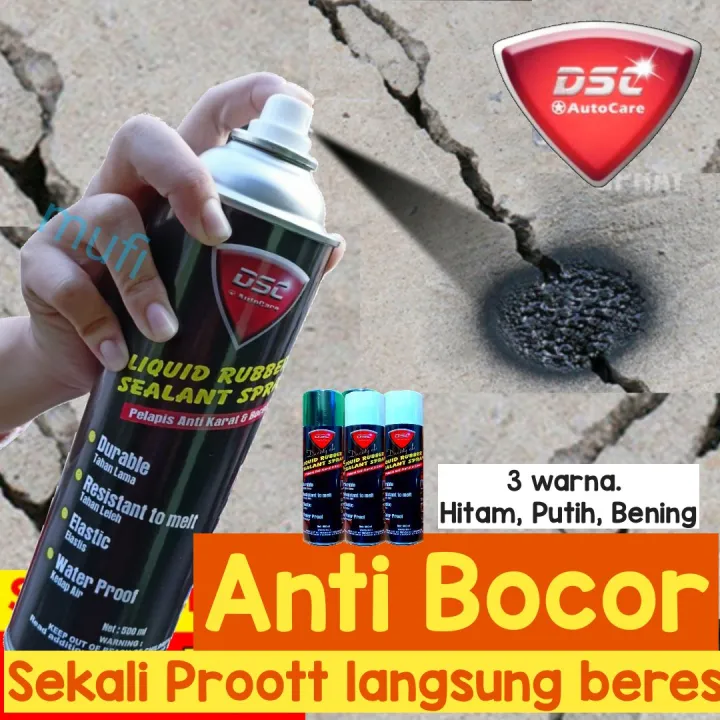 CAIRAN ANTI BOCOR WATERPROOF I RUBBER SEALANT SPRAY 500ML PREMIUM ...