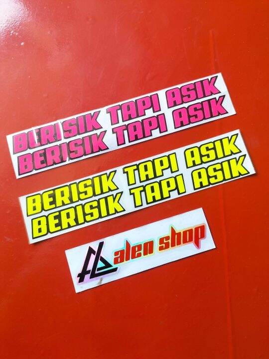 STIKER CUTTING VISOR BERISIK TAPI ASIK | Lazada Indonesia