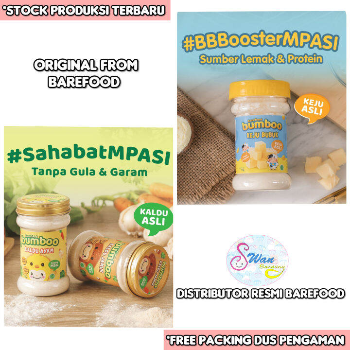 BUMBOO Kaldu Anak MPASI NO MSG - Tanpa Gula dan Garam Kaldu Ayam Jamur ...