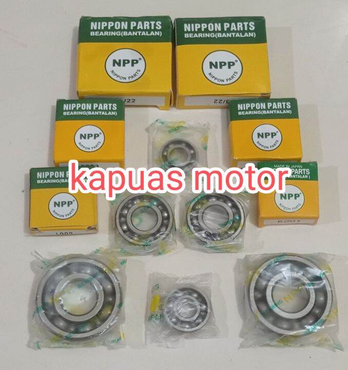 Bearing laher mesin kruk as rasio blade revo absolute 110 original npp | Lazada Indonesia