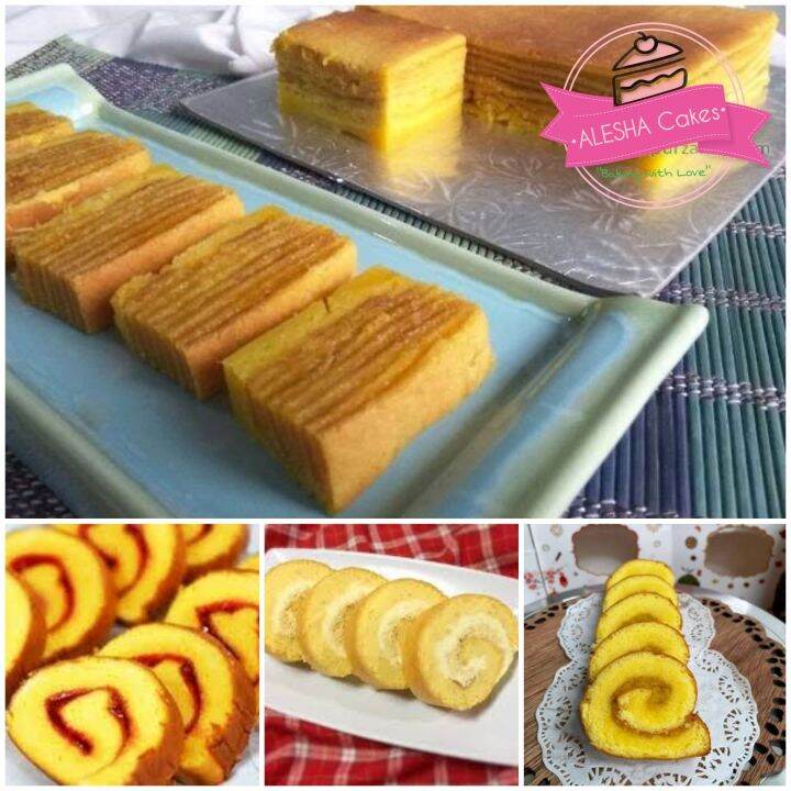 [PREMIUM] Paket Promo Kue Lapis Nanas Khas Palembang [Uk.20x10] + Bolu ...