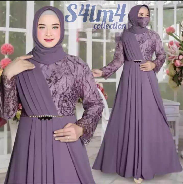 GAUN terbaru kekinian/gaunkondangan/gaun wisuda/gaun hajatan/gaun ...