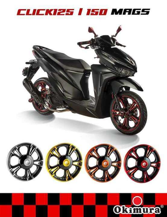 OKIMURA MAGS CLICK 125 / CLICK 150 4HOLES | Lazada PH