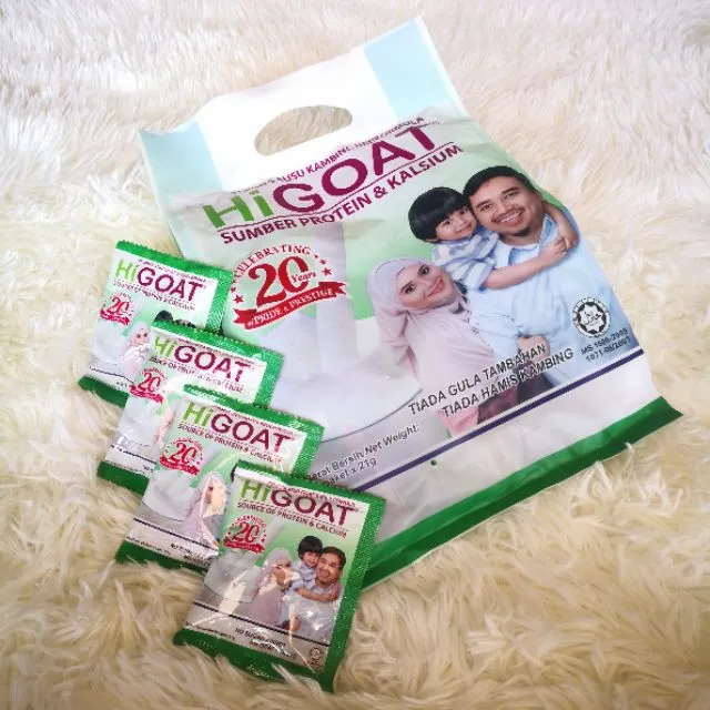 0100% Original Higoat Susu Kambing Hi-Goat + 🎁 | Lazada