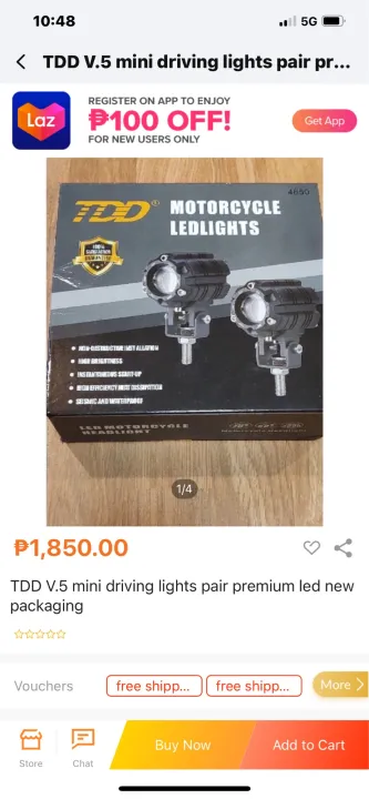 ORIGINAL TDD MINI DRIVING LGHTS | Lazada PH