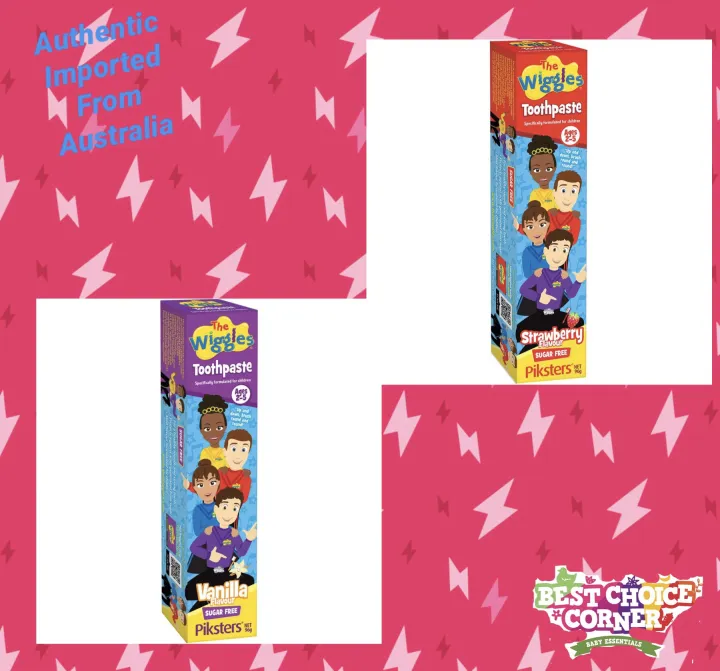 The Wiggles Toothpaste Sugar Free 2-5 Years 96g | Lazada PH