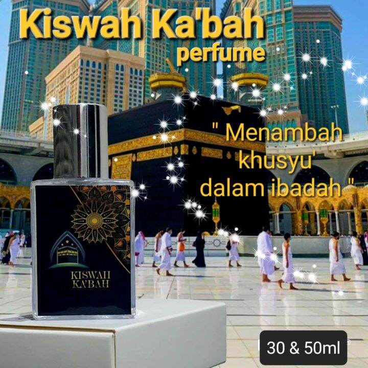 Winpica69 Parfum Kiswah Ka'bah Parfum Muslim Muslimah 30 dan 50 ml ...