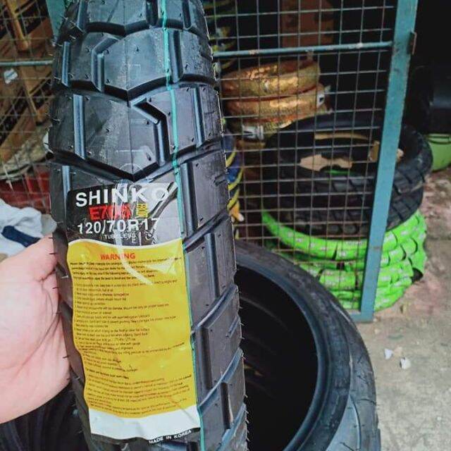 Dual Sports 120/70R-17 Shinko E705 | Lazada PH