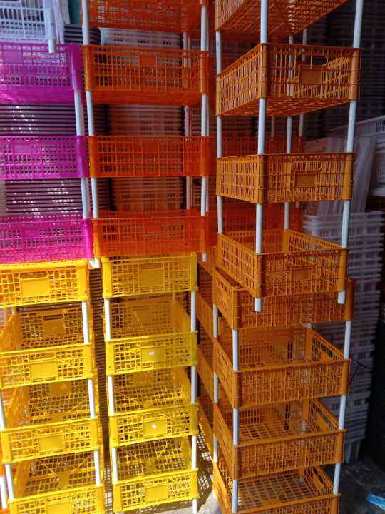 rak dan keranjang serbaguna 2 susun untuk naruh barang agar tidak makan ...