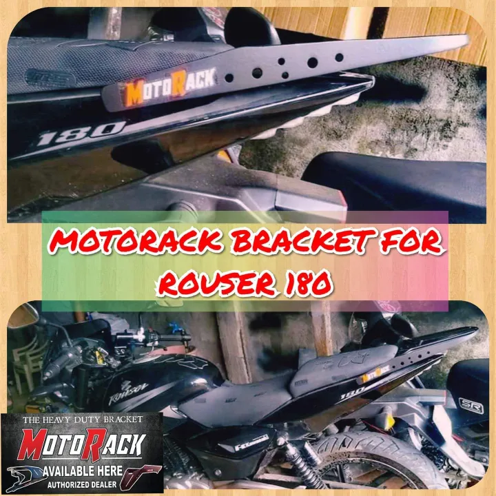 MotoRack Bracket for Rouser 180 Powder Coated | Lazada PH