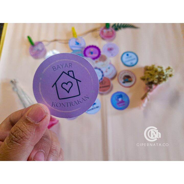 Stiker Budgeting Keuangan V.2 Stiker Pengatur Keuangan V.2 Stiker ...