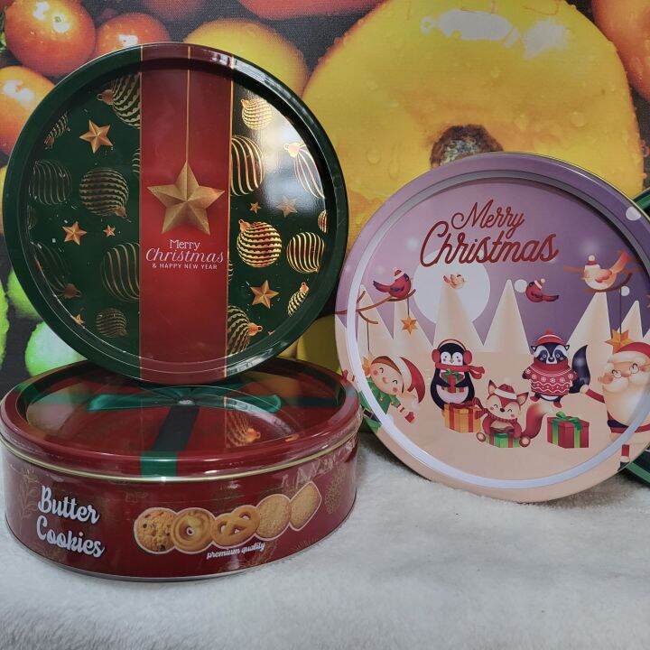 Christmas Edition Royal British Butter Cookies Premium Quality Tin Can ...