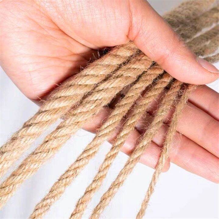 10M Cat Climbing Frame DIY Scratching Post Toy Natural Sisal Rope Twine ...