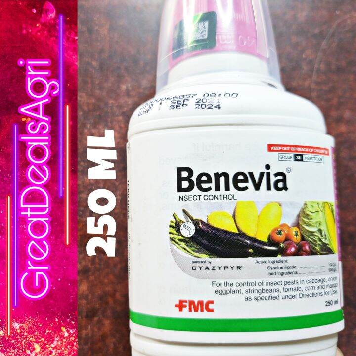 BENEVIA INSECT CONTROL CYANTRANILIPROLE (250 ML) BY FMC | Lazada PH