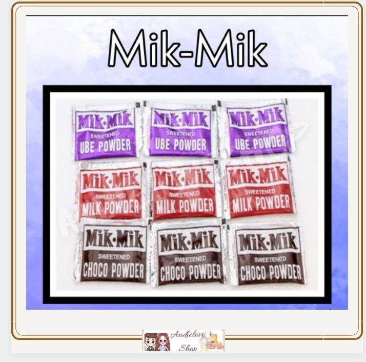 [FOOD] Mik Mik ( Chocolate , Milk , Ube) Batang 90s ( Assorted Flavor ...