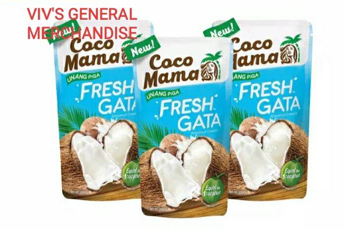Coco Mama Fresh Gata ( 200 ml x 3. ) | Lazada PH