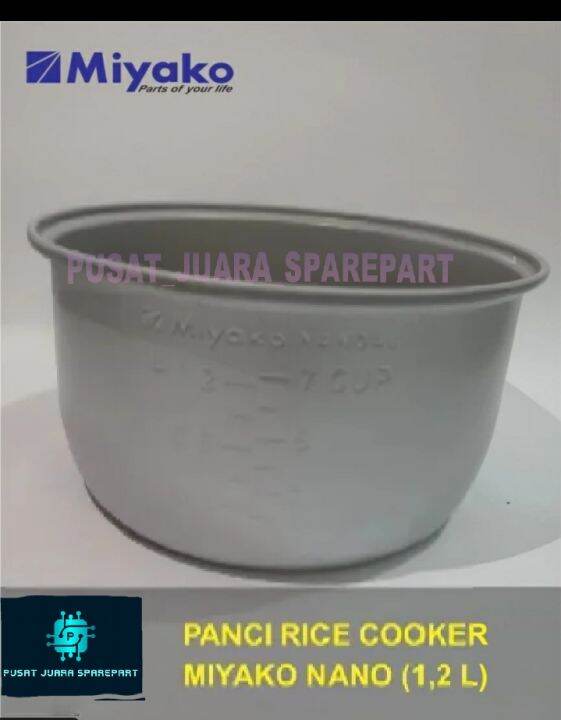 MIYAKO PANCI MAGICOM 1,2L | Lazada Indonesia