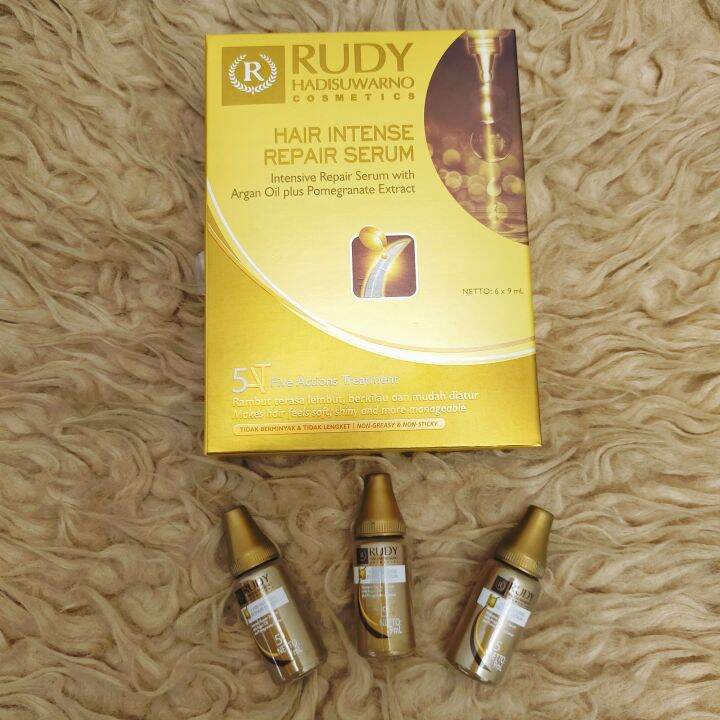 rudy hadisuwarno hair intense repair serum 1 piece vitamin rambut ...