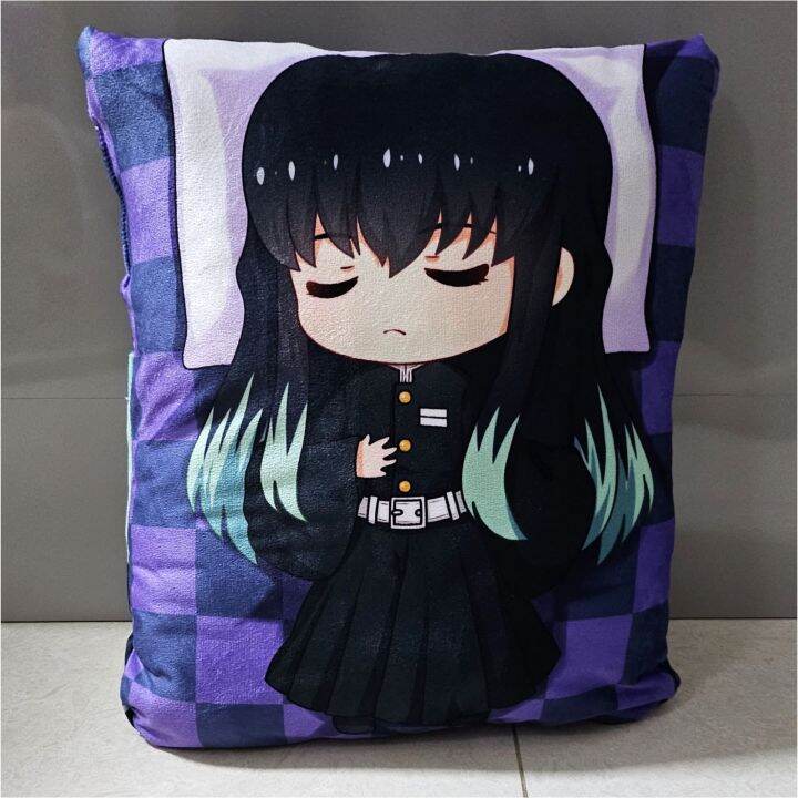 Anime Demon Slayer Kimetsu no Yaiba Muichiro Tokito Chair Sofa Cushion ...
