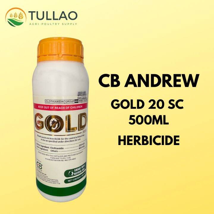 CB Andrew GOLD 20SC 500ML Insecticide | Lazada PH