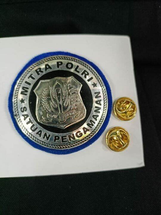 pin lencana security mitra polri paku | Lazada Indonesia