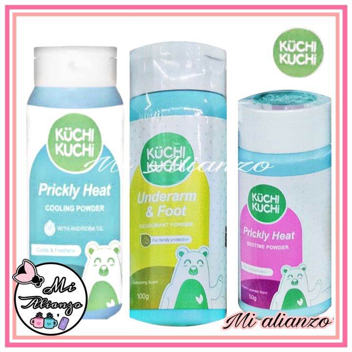 Kuchi Kuchi Prickly Heat Cooling Powder (50g/100g) | Lazada PH