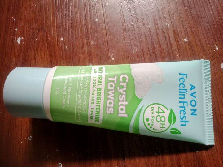 Avon Feelin fresh crystal tawas deodorant cream | Lazada PH