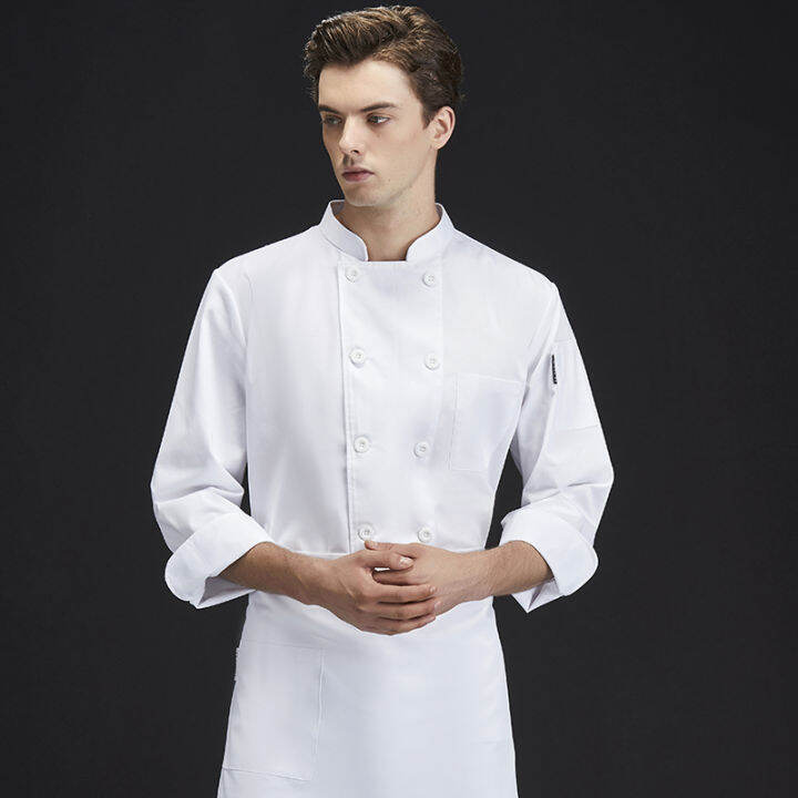 Pastry Mess Cook Back Thin Large Size Work Clothes | Lazada