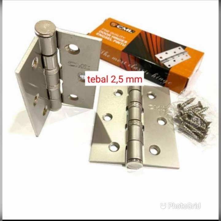 Engsel 3" stainless tebal/ engsel 3 inch stainless sangat tebal/ engsel ...