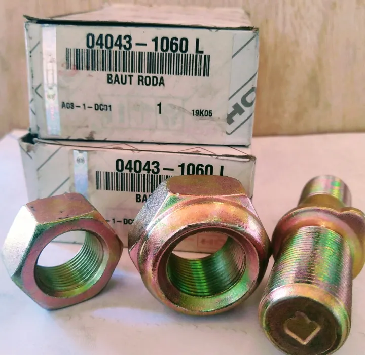 Baut Roda Depan Hino Kanan Lohan FM260Ti/ FG /FL Genuine Hino | Lazada ...