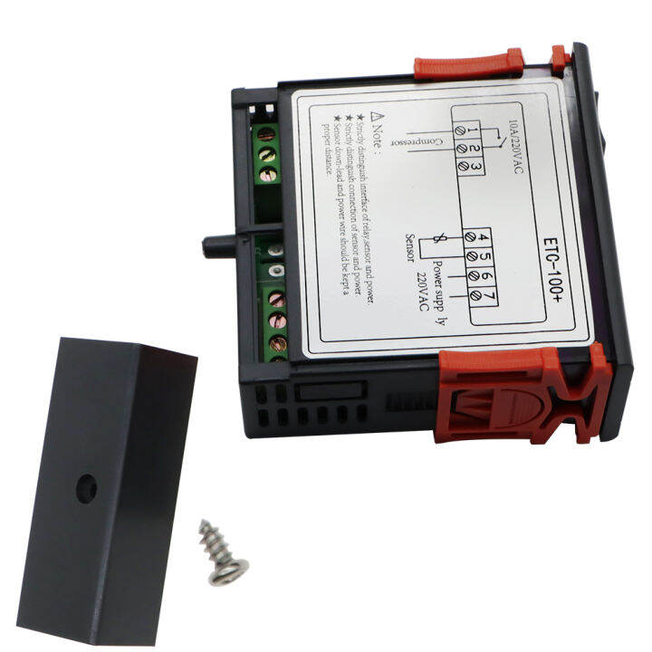 ETC-100+ Digital Temperature Controller Microcomputer Thermostats ...